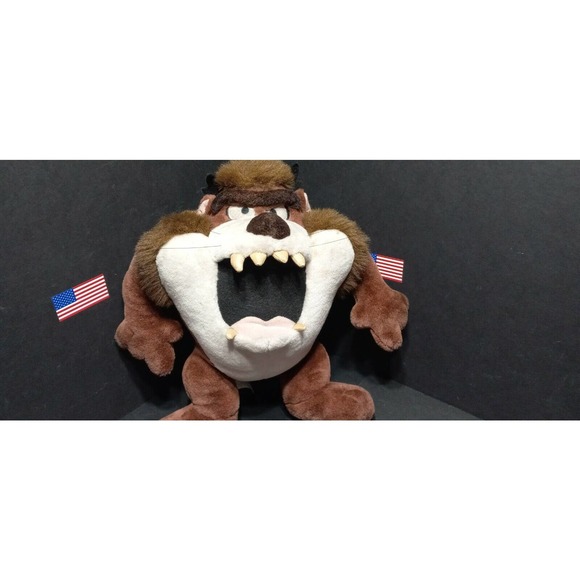 Toys | Rare Tazmanian Devil Taz Plush Doll Looney Tunes | Poshmark